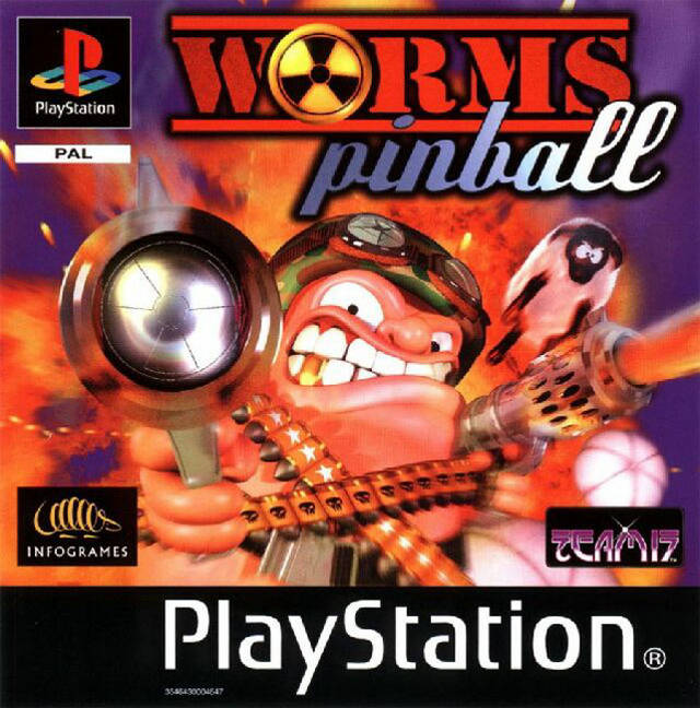 Worms Pinball - PS1 spill | Retrospillkongen