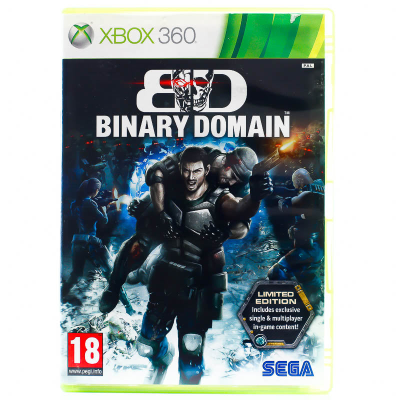 Binary Domain - Xbox 360 spill | Retrospillkongen