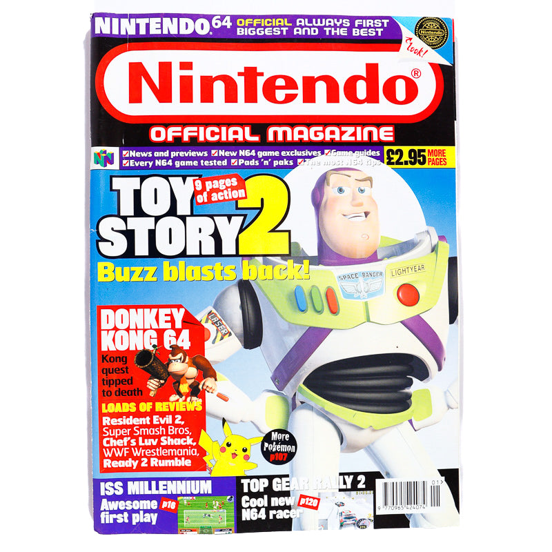 Nintendo Official Magazine - Toy Story 2: Buzz Blasts Back! | Retrospillkongen