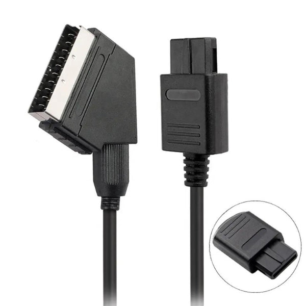 SCART Kabel for Nintendo N64, SNES og GameCube (20-pin) | Retrospillkongen