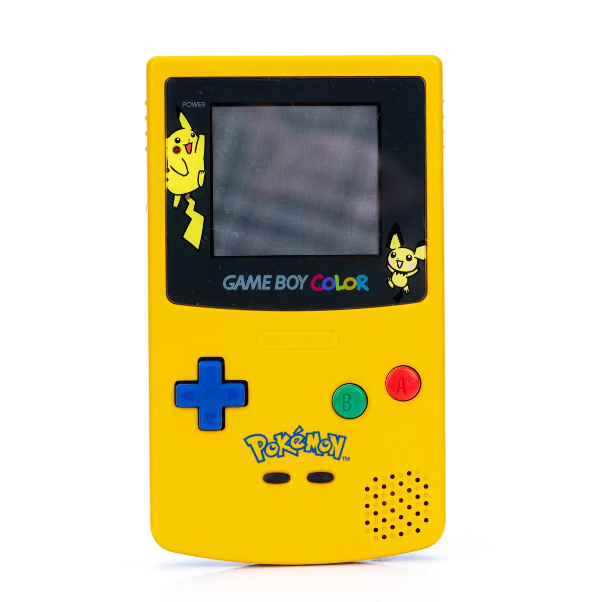 Original Nintendo Gameboy Color Konsoll - Pikachu Special Edition