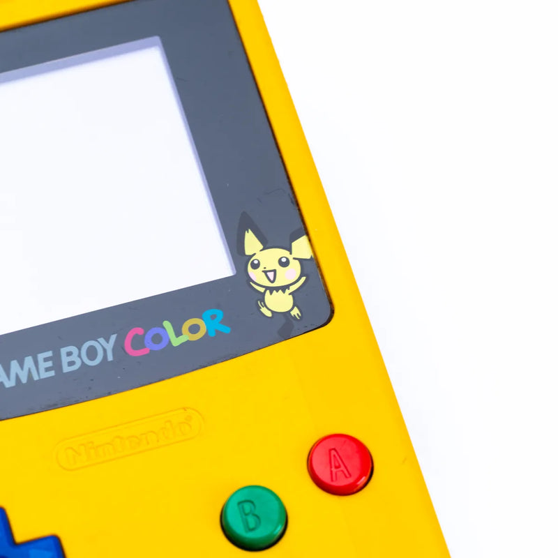 Original Nintendo Gameboy Color Konsoll - Pikachu Special Edition
