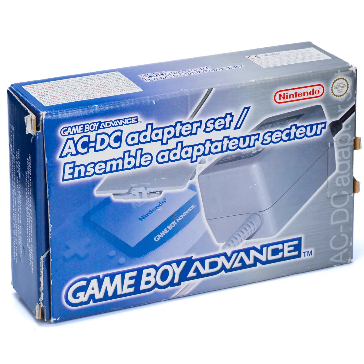 Original Game Boy Advance AC-DC Adapter Set (i eske) | Retrospillkongen
