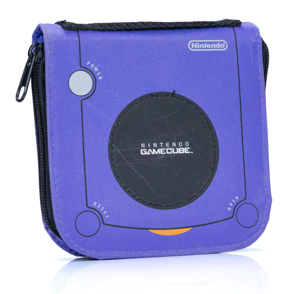 Nintendo Gamecube Spill Mappe Lilla