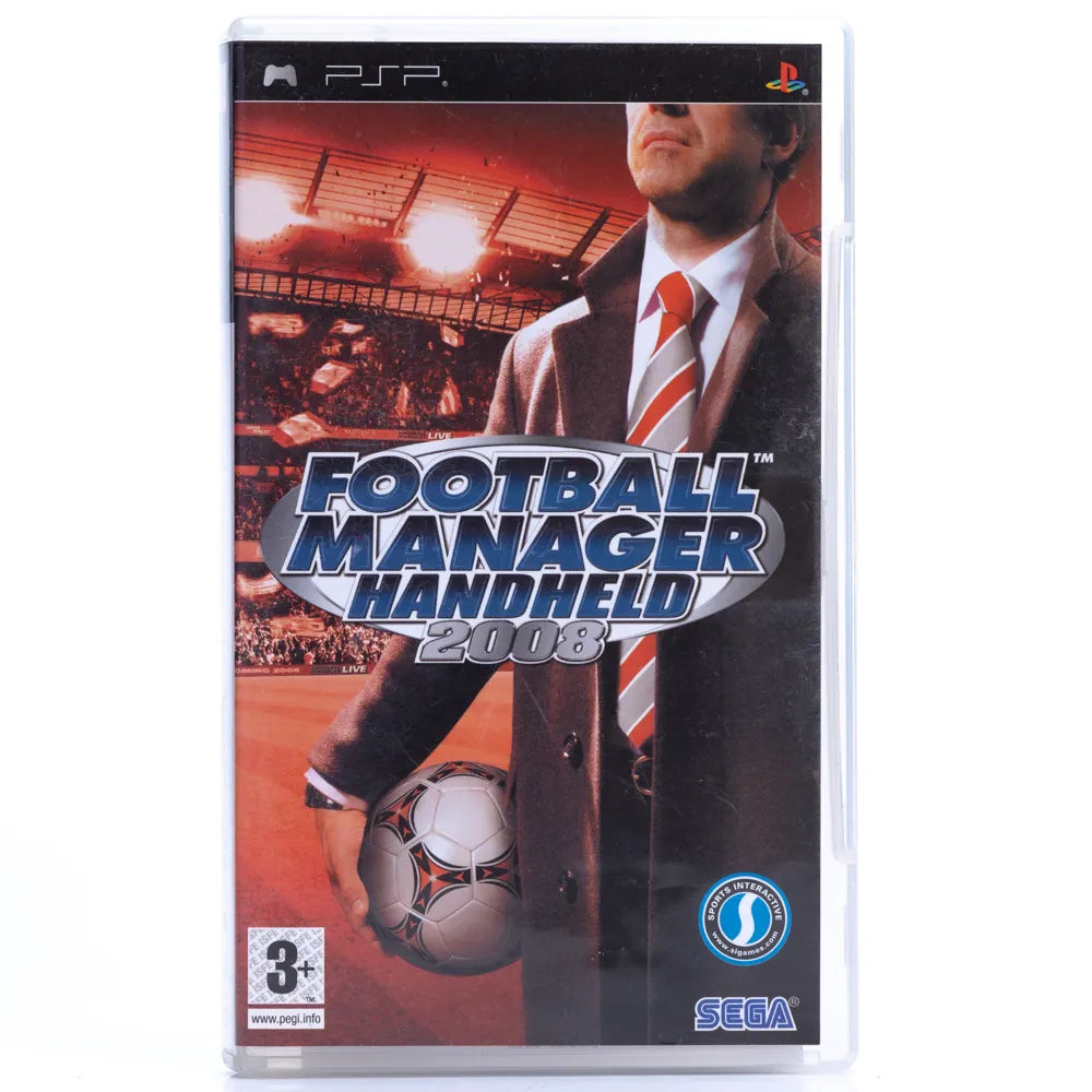 Football Manager Handheld 2008 - PSP spill