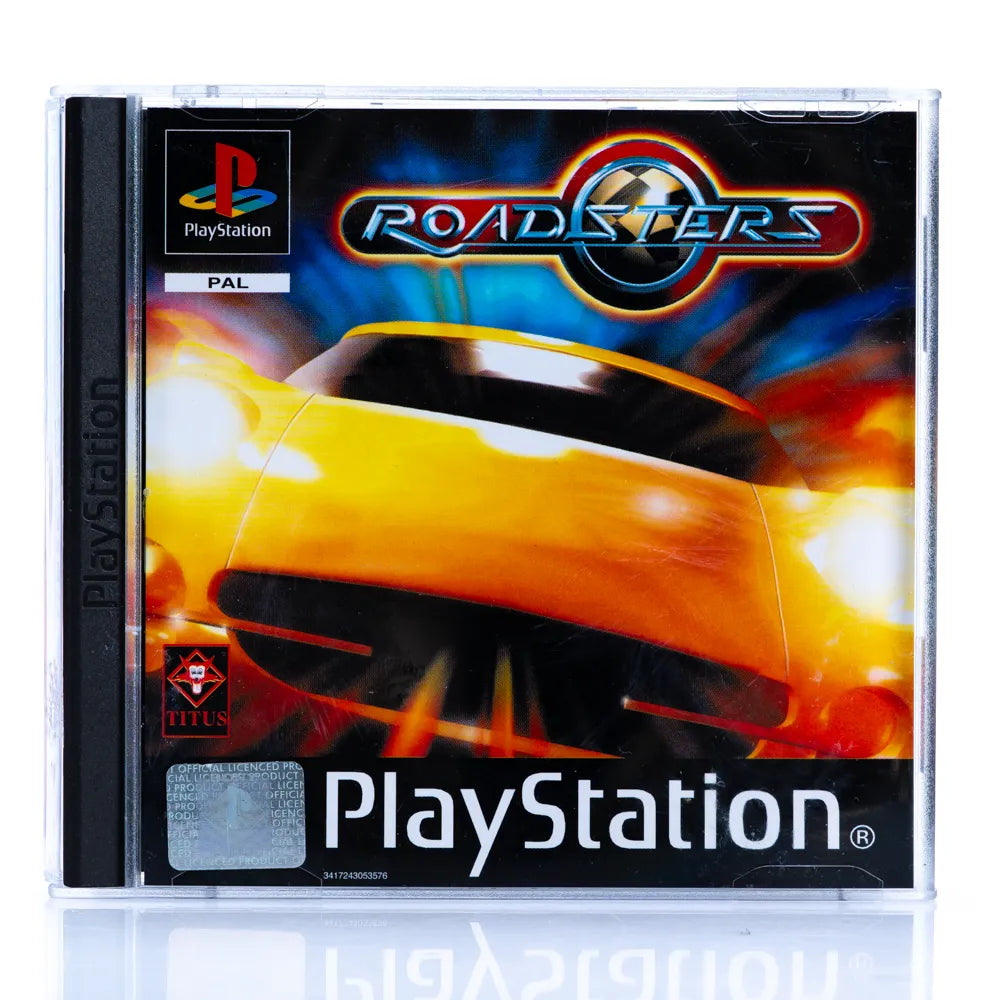 Roadsters - PS1 spill | Retrospillkongen