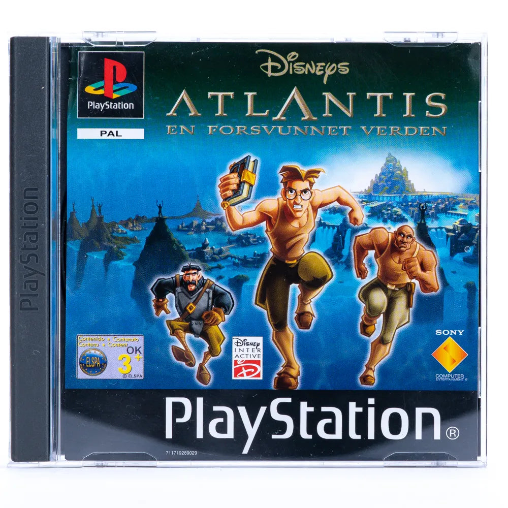 Disney's Atlantis: The Lost Empire - PS1 spill