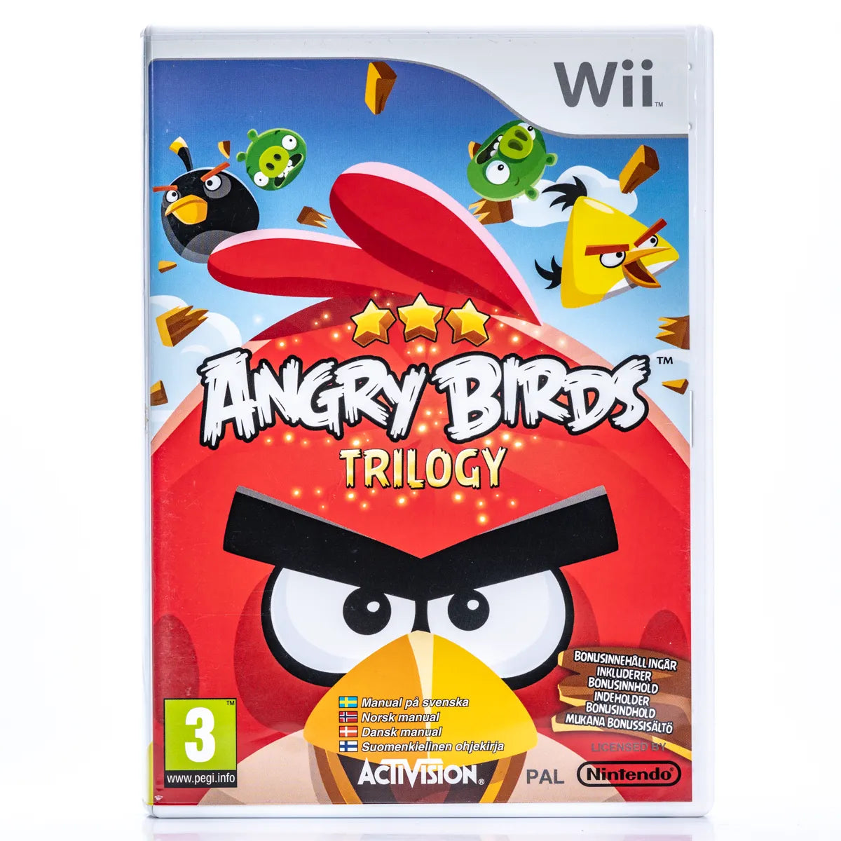 Angry Birds Trilogy - Wii Spill