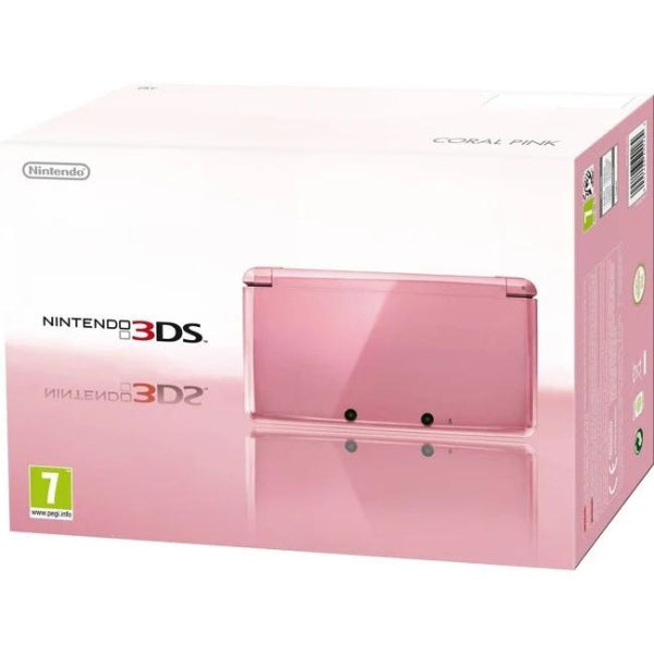 Nintendo 3DS Pearl Pink Edition Håndholdt Konsoll I Eske
