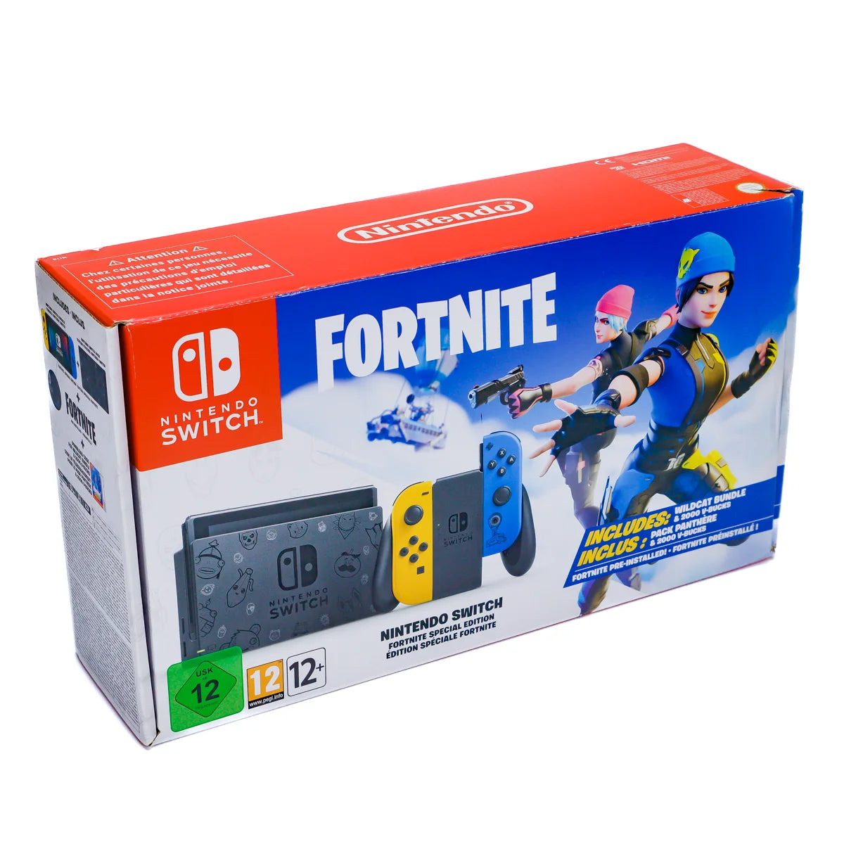 Nintendo Switch - Fortnite Wildcat Bundle (Komplett i eske)