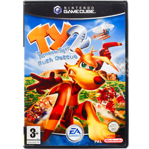 Ty the Tasmanian Tiger 2: Bush Rescue - Gamecube spill | Retrospillkongen