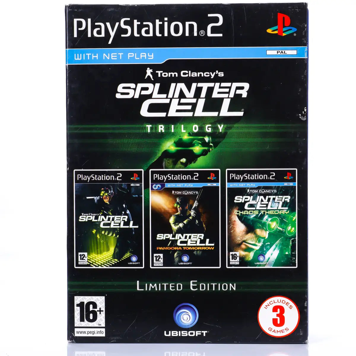 Tom Clancy's Splinter Cell Trilogy - PS2 Spill | Retrospillkongen