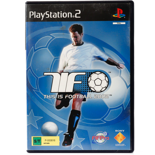 This Is Football 2002 - PS2 spill | Retrospillkongen