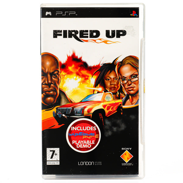 Fired Up - PSP spill | Retrospillkongen