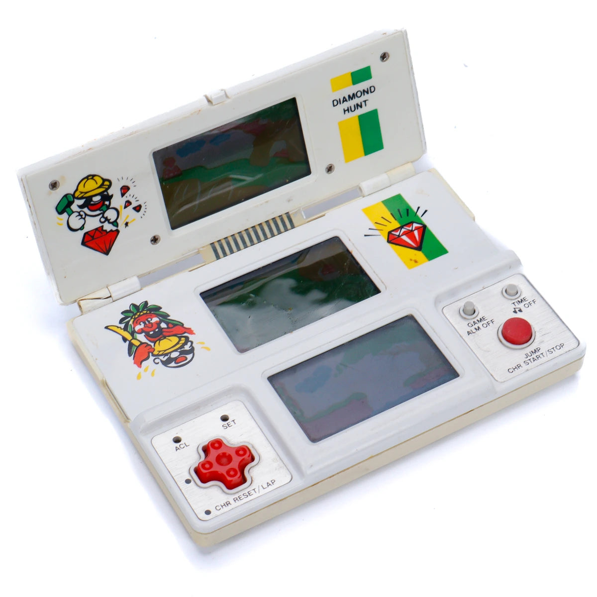 Vtech Diamond Hunt LCD Handheld Game Triple Screen | Retrospillkongen