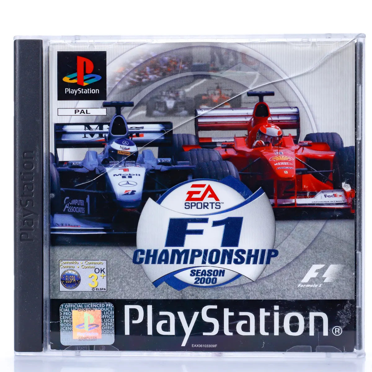 F1 Championship: Season 2000 - PS1 spill | Retrospillkongen