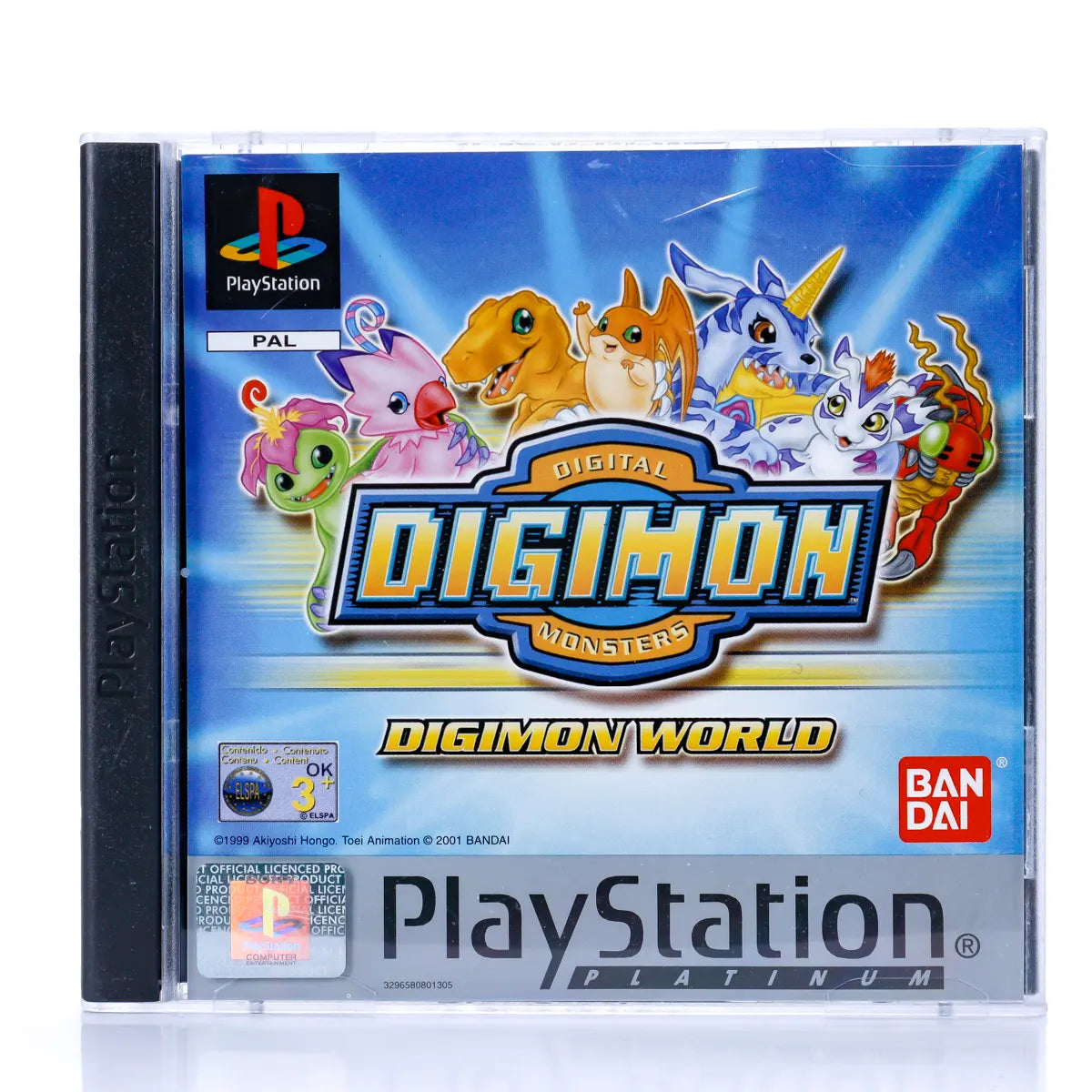 Digimon World - PS1 spill | Retrospillkongen