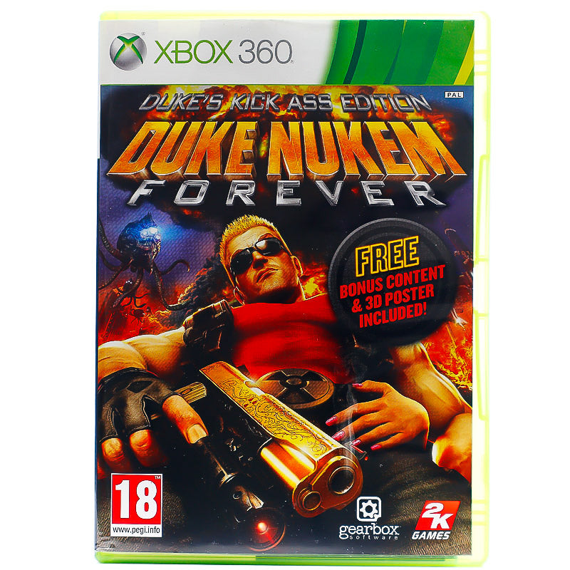 Duke Nukem Forever (Duke's Kick Ass Edition) - Xbox 360 spill ...