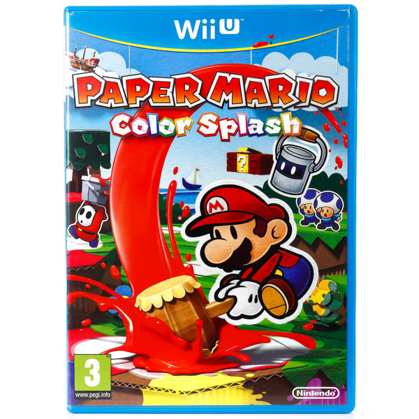 Paper Mario: Color Splash - Wii U spill | Retrospillkongen