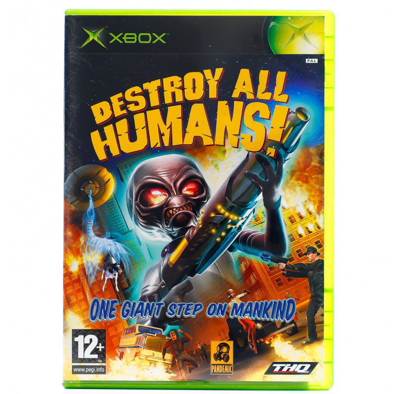 Destroy All Humans! - Xbox spill | Retrospillkongen