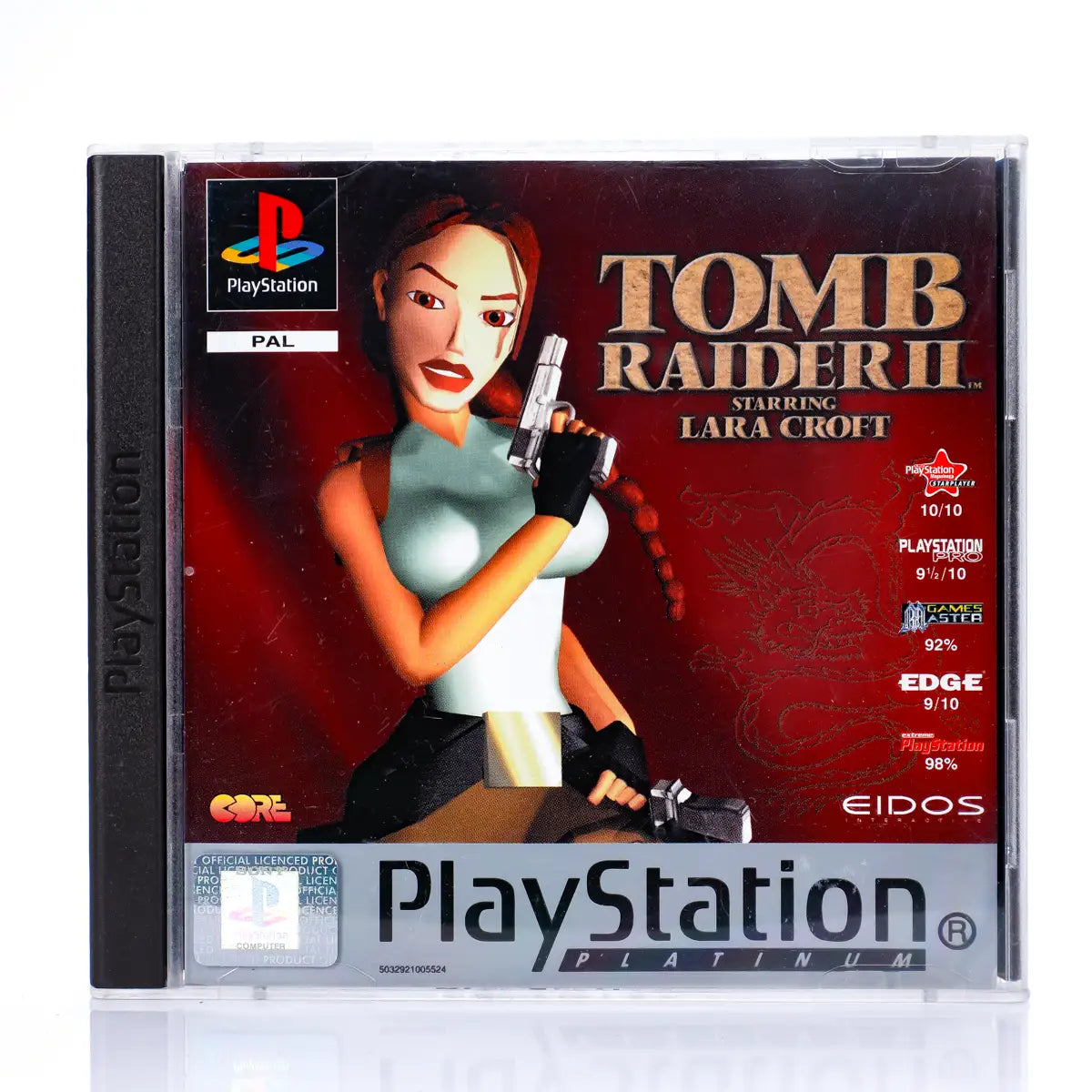Tomb Raider II: Starring Lara Croft - PS1 spill | Retrospillkongen