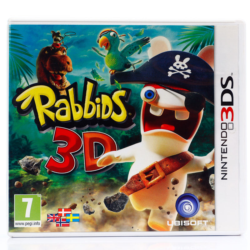 Rabbids: Travel in Time 3D - Nintendo 3DS spill | Retrospillkongen