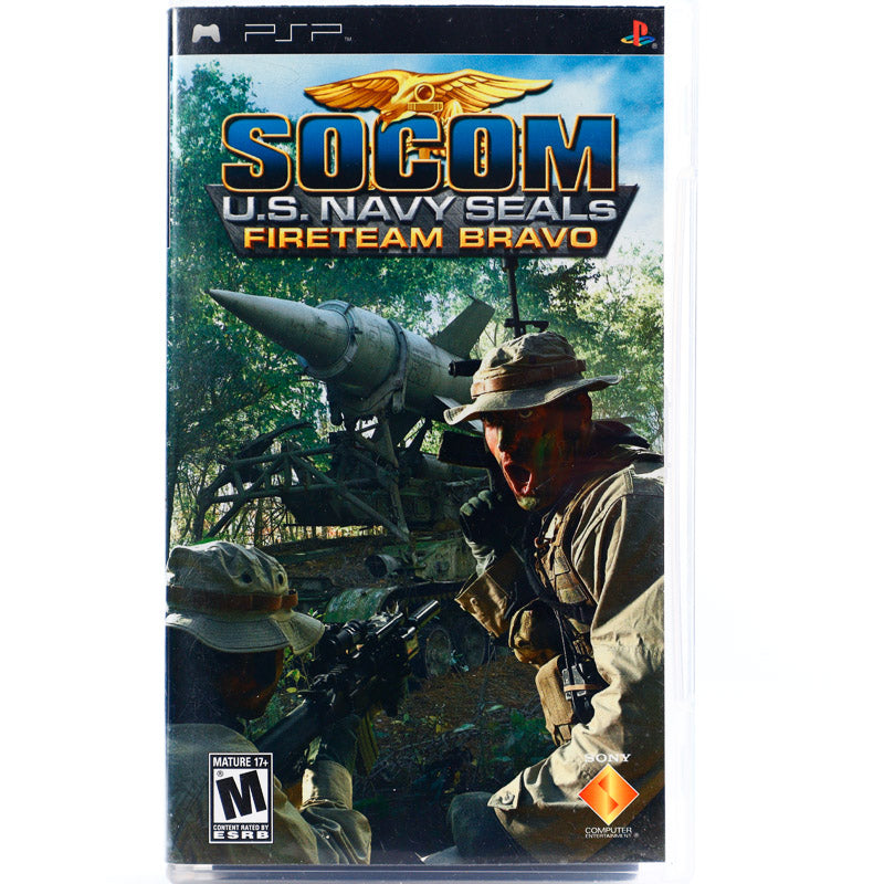 SOCOM: U.S. Navy SEALs - Fireteam Bravo - PSP spill | Retrospillkongen