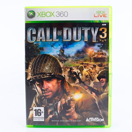 Call of Duty 3 - Xbox 360 spill