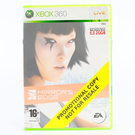 Mirror's Edge Promotional Copy - Xbox 360 spill | Retrospillkongen