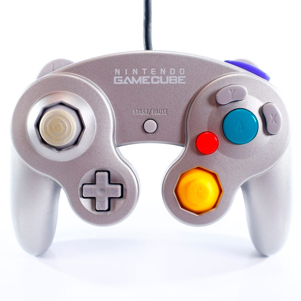 Original Nintendo Gamecube kontroller / GC (Platinum) | Retrospillkongen