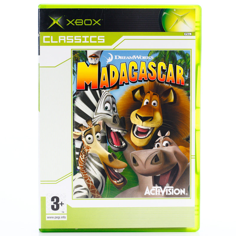 Madagascar - Xbox spill | Retrospillkongen