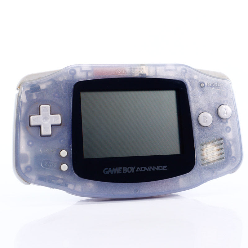 Nintendo Gameboy Advance Clear Glacier konsoll | Retrospillkongen